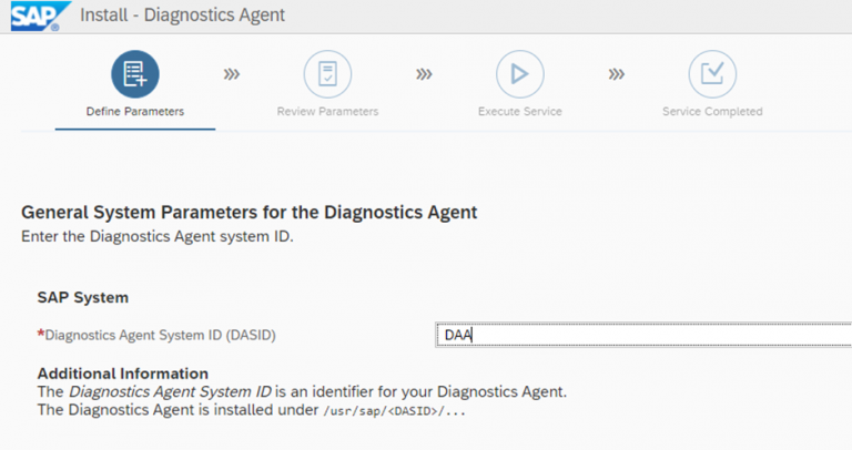 SAP Diagnostic Agent - install procedure - SAP Basis World