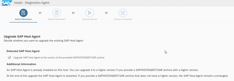 SAP Diagnostic Agent - install procedure - SAP Basis World