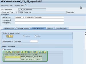 RFC callback call rejected by whitelist - SAP Basis World