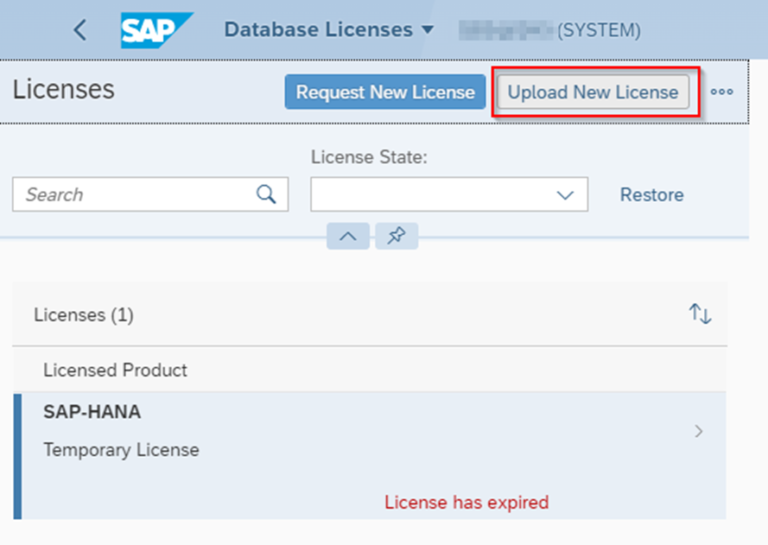 SAP HANA - system lock, license is invalid or expired - SAP Basis World