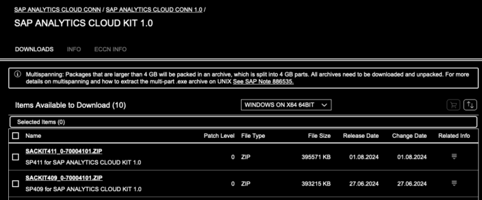 SAP Analytics Cloud Kit update to version 411 on Windows - SAP Basis World